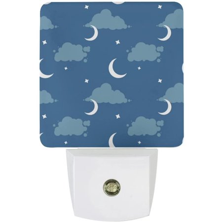 Night Sky Stars and Moon Plug-in LED Lamp Dino Scandinavian Style ...