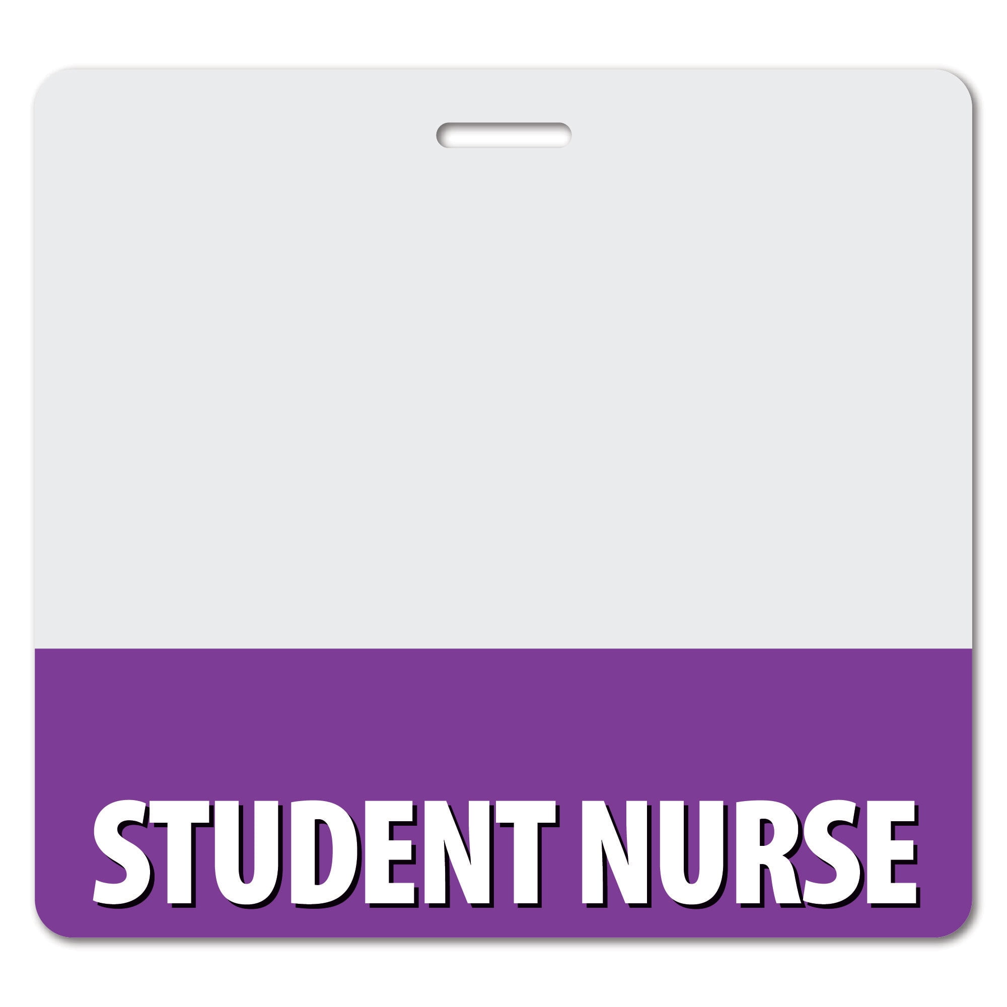 STUDENT NURSE Heavy Duty Horizontal Purple (50 pack) - Spill & Tear ...