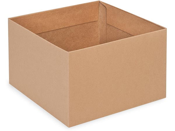 25 PK, Kraft Box Bases, 8 x 8 x 5" For Food Packaging - Walmart.com