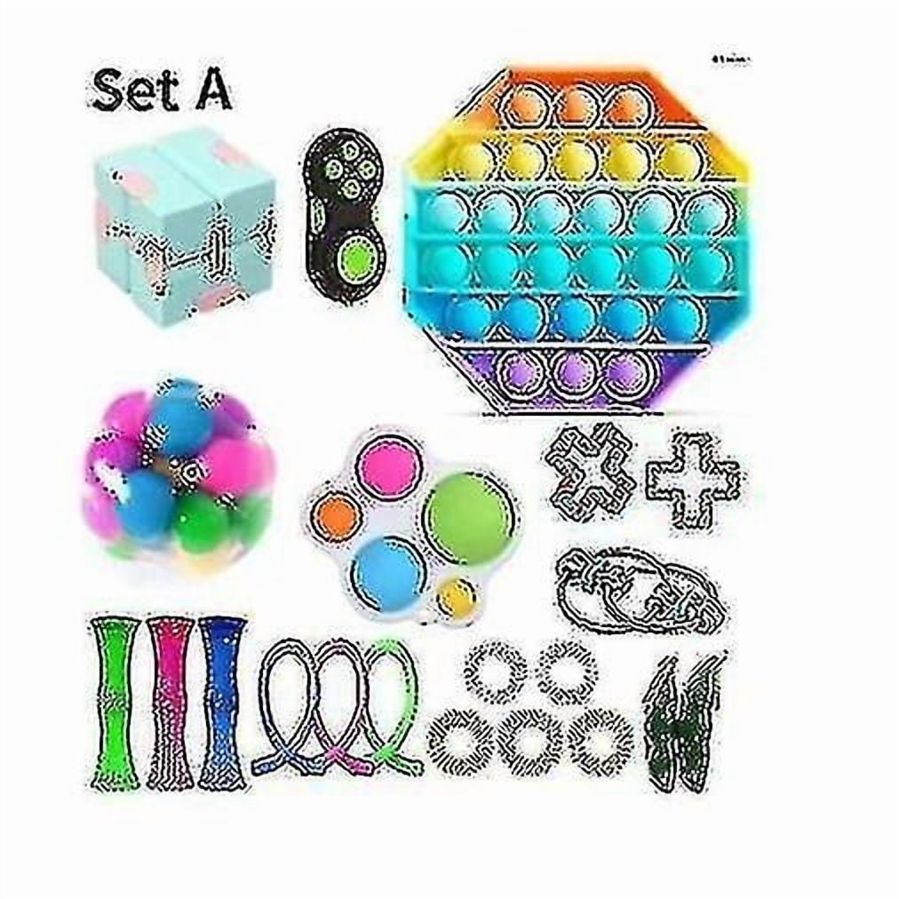 Set Sensory Fidget Toys para ejercitar las manos y aliviar el estrés ...