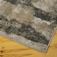 Luxe Weavers Modern Abstract Beige 2x7 Area Rug, Stain Resistant Carpet ...