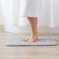 Bathroom Rugs Non Slip Washable - Cartoon Cute Salamander Blue Kitchen ...