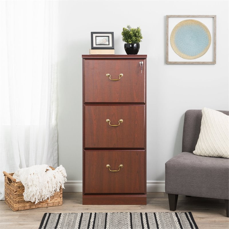 Cherry Wood Filing Cabinets