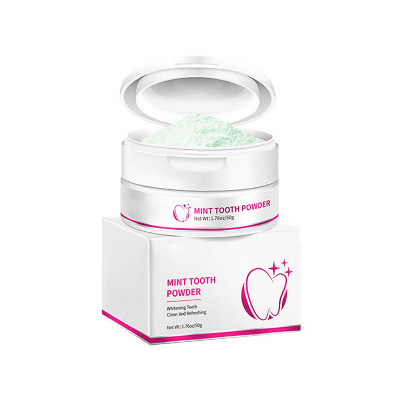 Natural Mint Tooth Powder Tooth Cleaning Powder Remineralizing Tooth ...