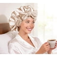 2 count Satin Bonnet Silk Bonnets Womens Hair Bonnet For Sleeping ...
