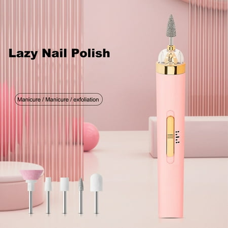 Archer Nail Grinder Rechargeable High Rotation Speed Low Noise Manicure ...