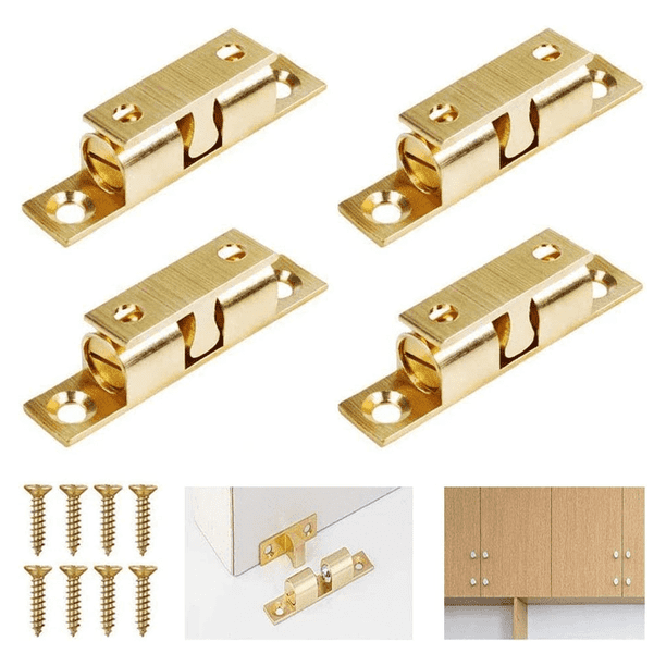 Cabinet Lock Door Closer Brass Ball Lock Double Ball Brass Lock Double ...