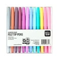 Pen+Gear Felt-Tip Markers, Medium Tip, Pens, Assorted Colors, 24 Count ...