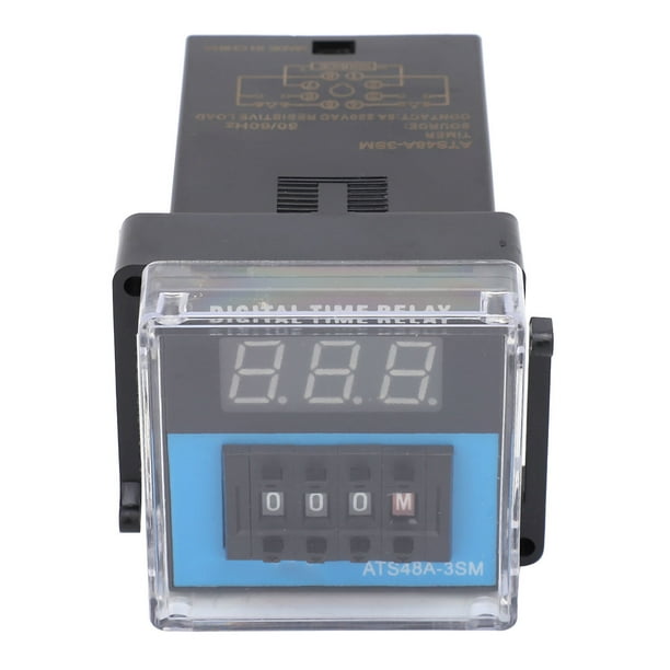 Cycle Delay Relay,ATS48A‑3SM Professional Time Relay Adjustable Time Relay Cycle Time Delay ...