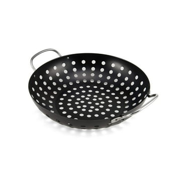 GrillPro Porcelain Grill Wok 17 in. L X 12 in. W - Walmart.com