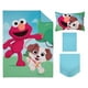 Sesame Street Furry Friends Elmo and Puppy 4 Piece Toddler Bed Set ...