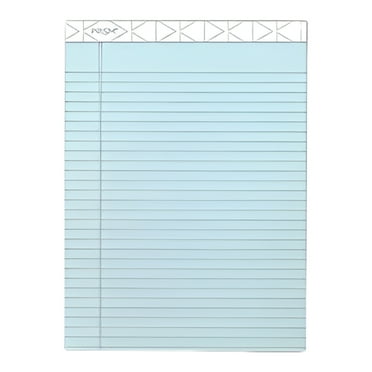 Prism+ Perforated Lined Writing Pads, Narrow Rule, 5 x 8, Pastel Pink ...