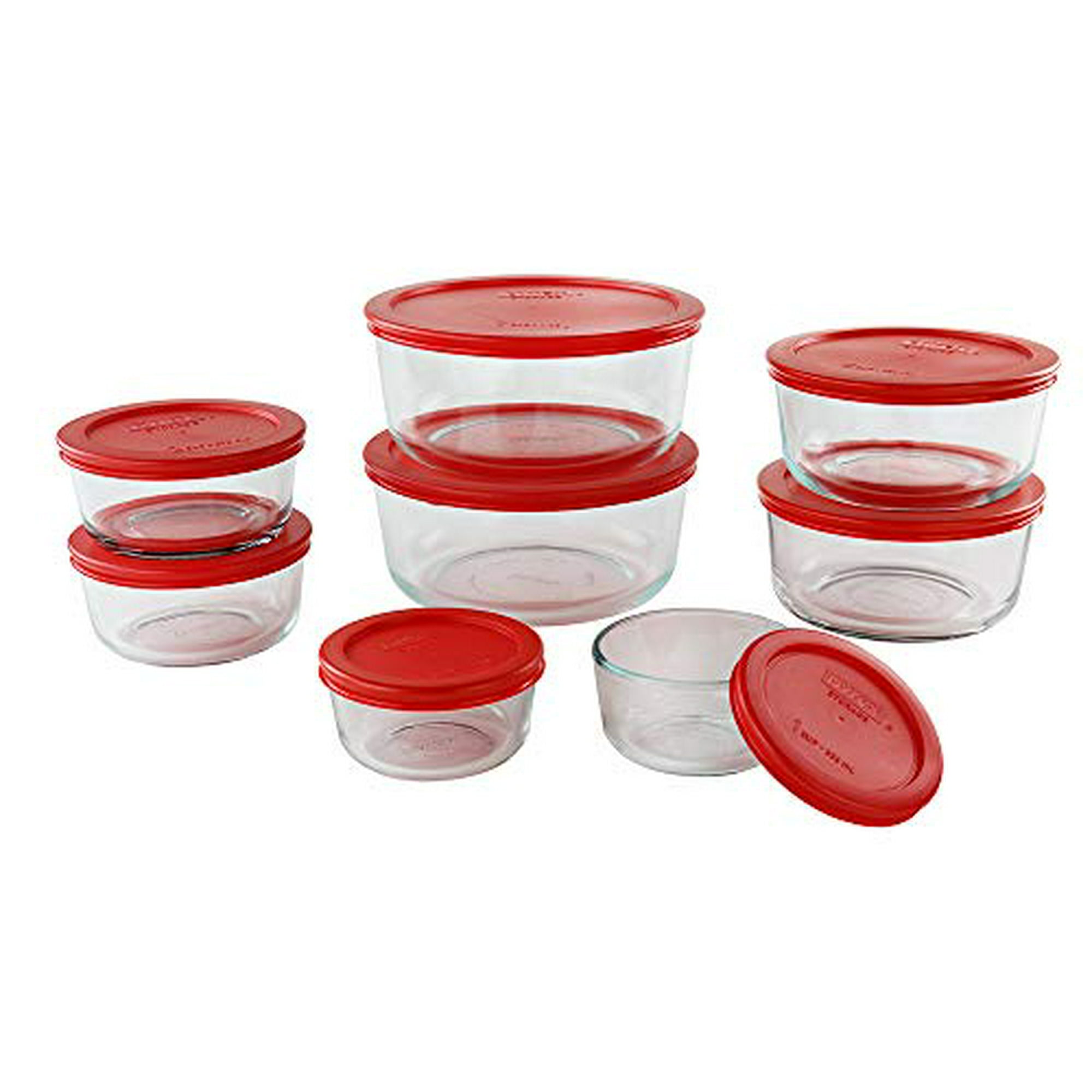 Click here for Pyrex Simply Store Glass Round Food Container Set... prices