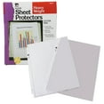 CHL48341 - Sheet Protectors, Heavy Weight, Letter Size, Clear, Box of ...