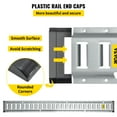 BENTISM E Track Tie Down Rail Kit, 34PCs 5' E Track Rails, Haul Weight ...
