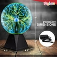 Playbees Green Plasma Ball - 7 Inch - Static Electricity in a Vacuum ...