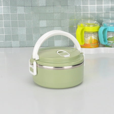 Large-Capacity Lunch Box, Stainless Steel Leakproof Insulated Lunch Box ...