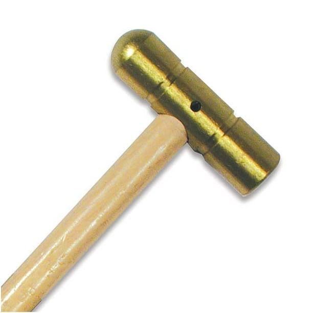 Brass Jewelry Hammer With 1/2" Flat And Round Heads - For Metal ...