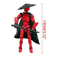 Qocolhg T13 Action Figure Set, titan 13 Robot Action Figure 3D Printed ...
