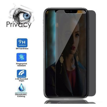 Entronix Privacy Tempered Glass Screen Protector for Apple iPhone 14 Pro, Anti-Spy Tempered ...