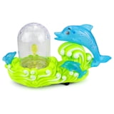 Fun Dolphin Fountain Battery Operated Kid's Bump and Go Toy Vehicle w ...