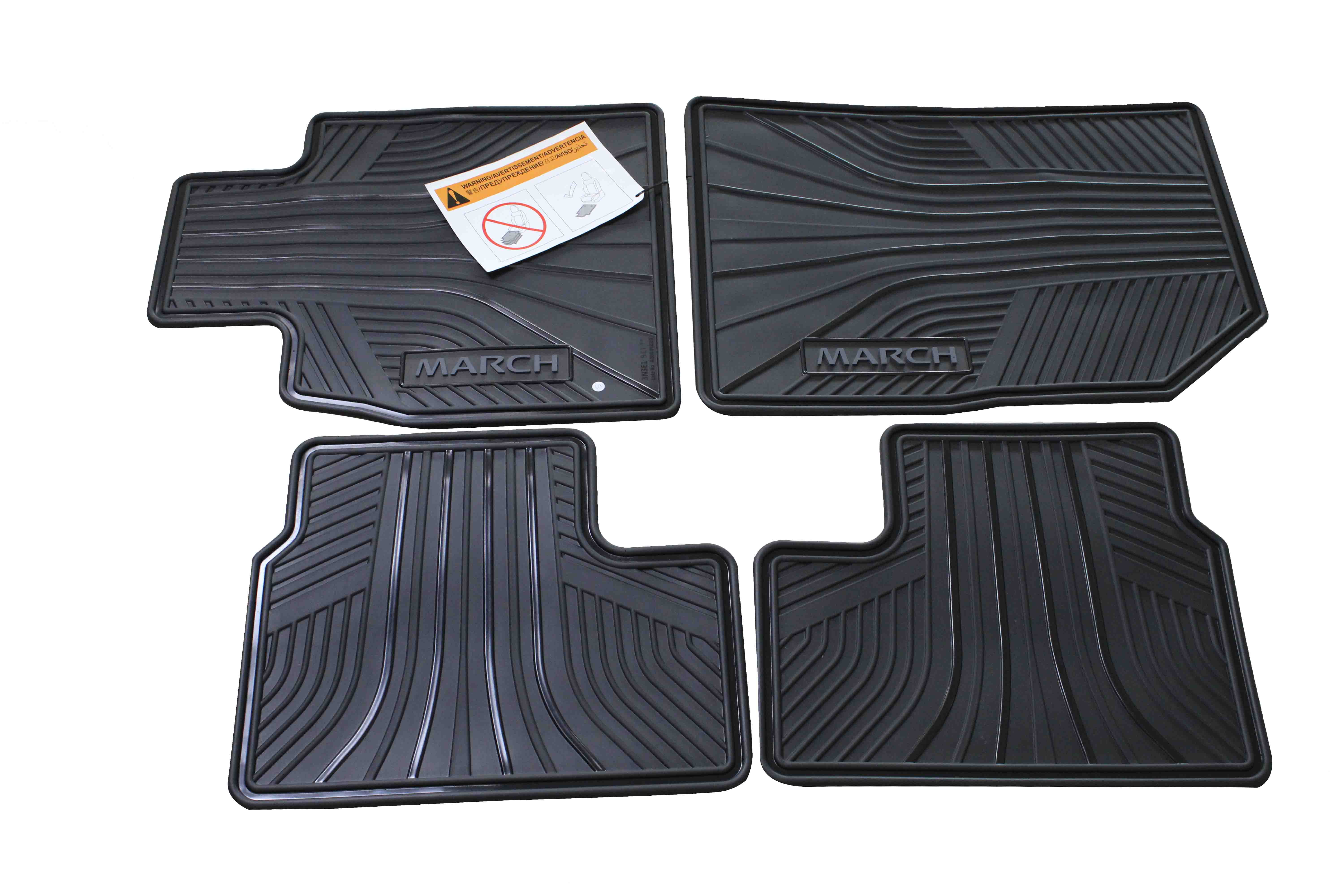 Tapetes De Uso Rudo Original Nissan March 20-21 Nissan 3N3E19LT0A ...