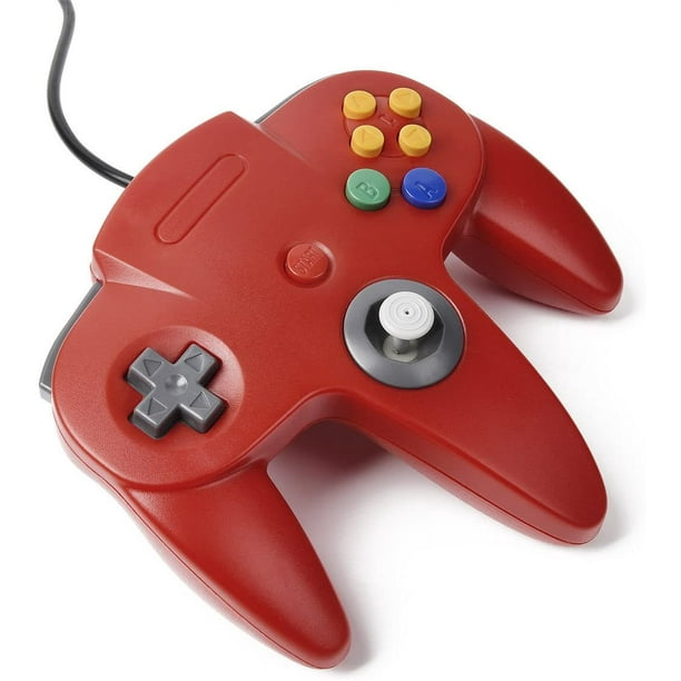Clic Retro N64 Bit USB Wired Controller for Windows PC MAC Linux ...