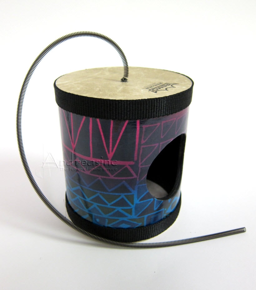 Remo Flat Spring Drum 5"x5" - Rainbow - Walmart.com