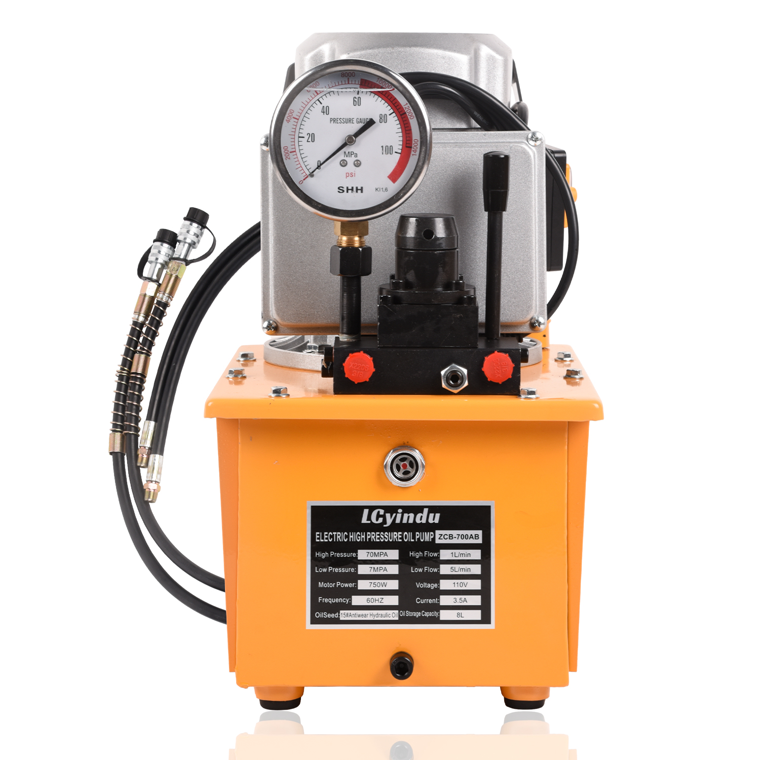 Techtongda Electric Driven Hydraulic Pump Double Acting Remote ...