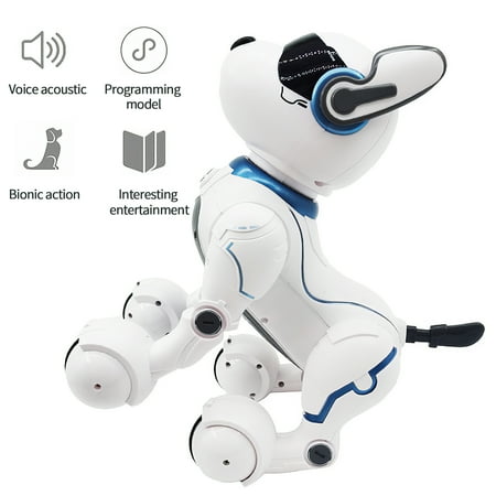 Remote Control Robot Dog Toy RC Robotic Stunt puppy toy smart smart ...