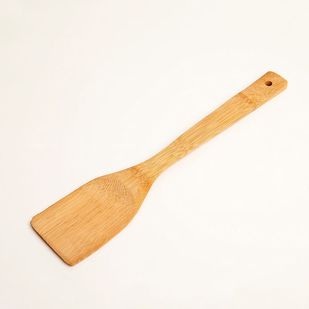 Conditiclusy 30cm Healthy Bamboo Wooden Kitchen Spatula Spoon Turner ...