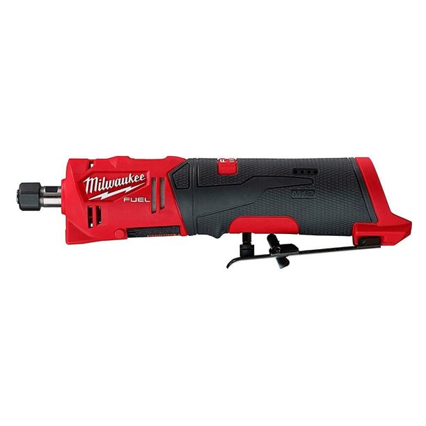 Milwaukee M12 12V Fuel 1/4" Straight Die Grinder Cordless Lithium-Ion ...