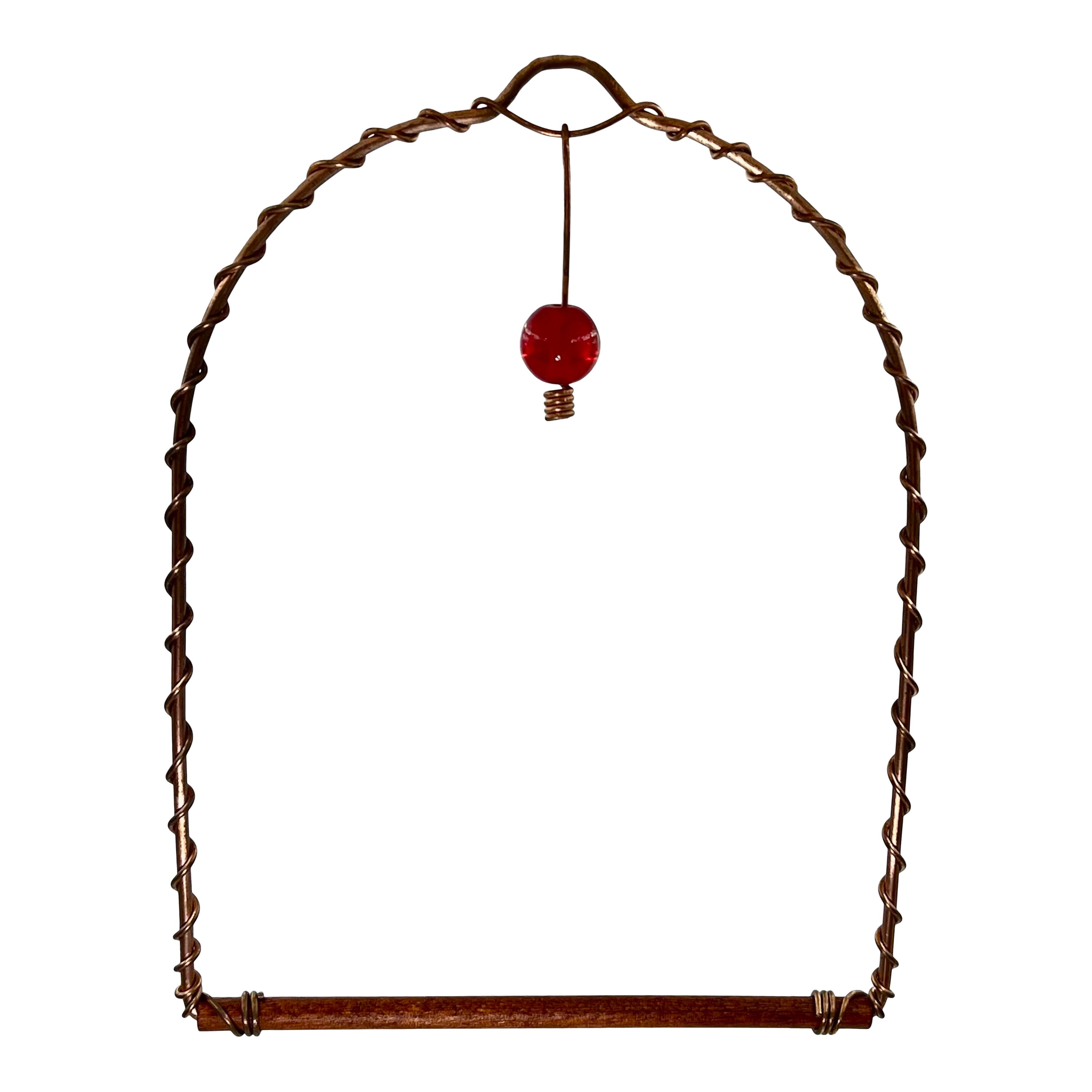 Songbird Essentials Hummingbird Swing for Hummingbird Feeder Copper ...