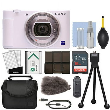 Sony ZV-1 Compact Digital Vlogging 4K Camera (White) for Content ...