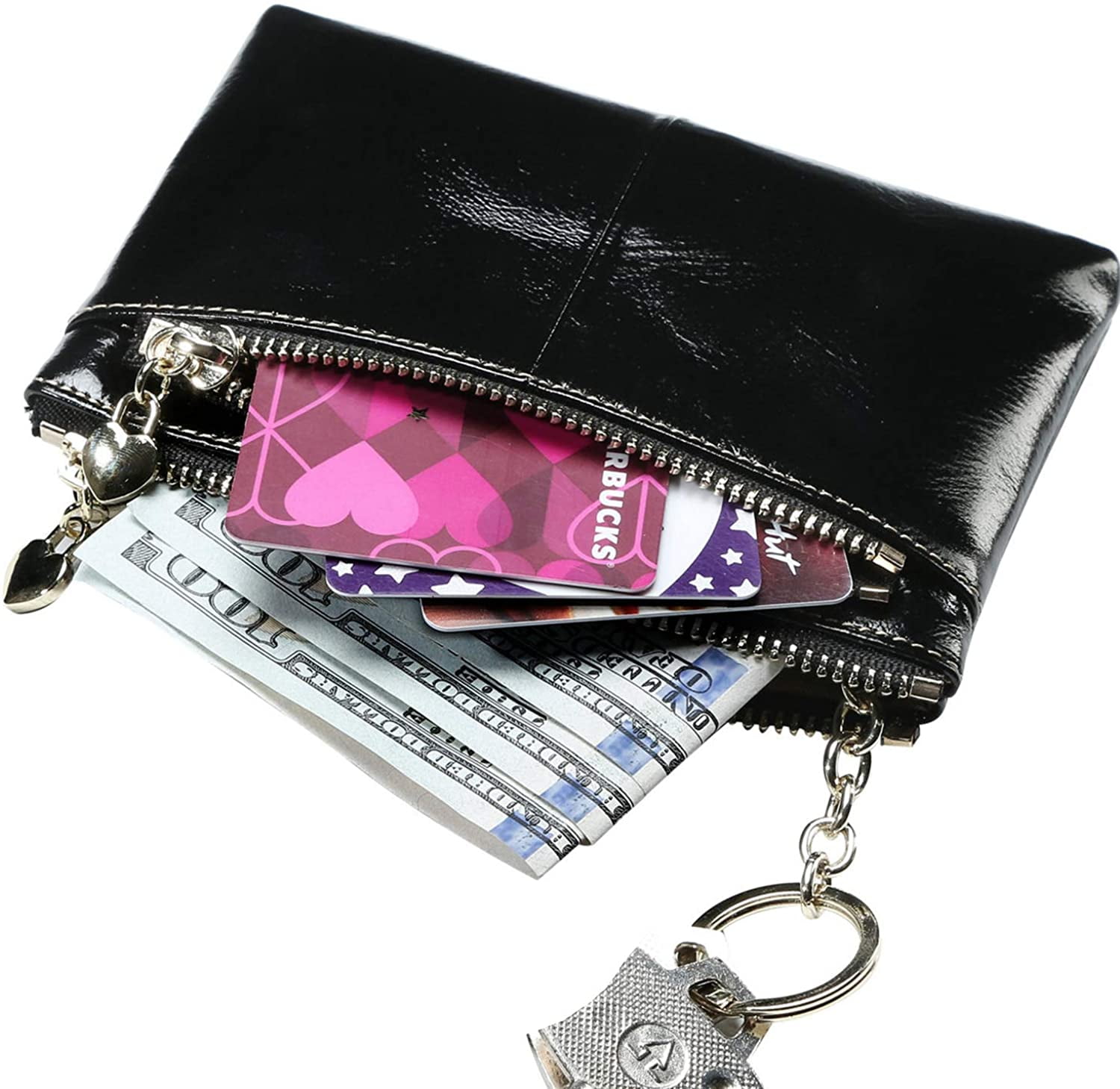 Home & Living Business Card Cases Office Key Chain Coin Purse Key Chain ...