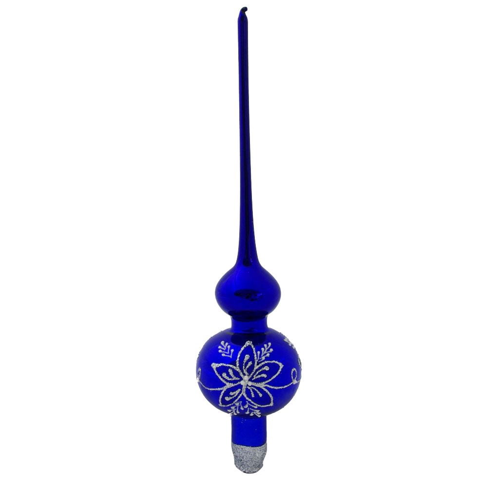 "Valerie" Glass Christmas Tree Topper - Walmart.com