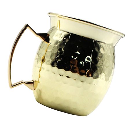 Copper Mugs, Food Safe Copper Coated Stainless Steel Mugs - Cocktail ...