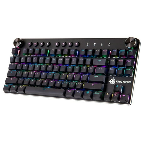 MAGIC-REFINER MK11 Mechanical Gaming Keyboard Wired USB and Wireless BT ...