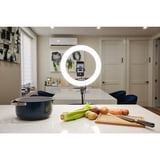 "Vivitar 18"" LED RGB Ring Light with Video Stand, Wireless Remote ...