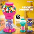 Playbees Plastic 48 Dried Food Dispensers with Twirling Gumball Machine ...