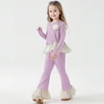 Ccpelsie Toddler Baby Girl Outfits Soft Comfy Sweatshirt and Bell ...