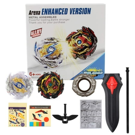 Bey Battle Gyro Burst Battle Evolution Metal Fusion Attack Set with 4D ...