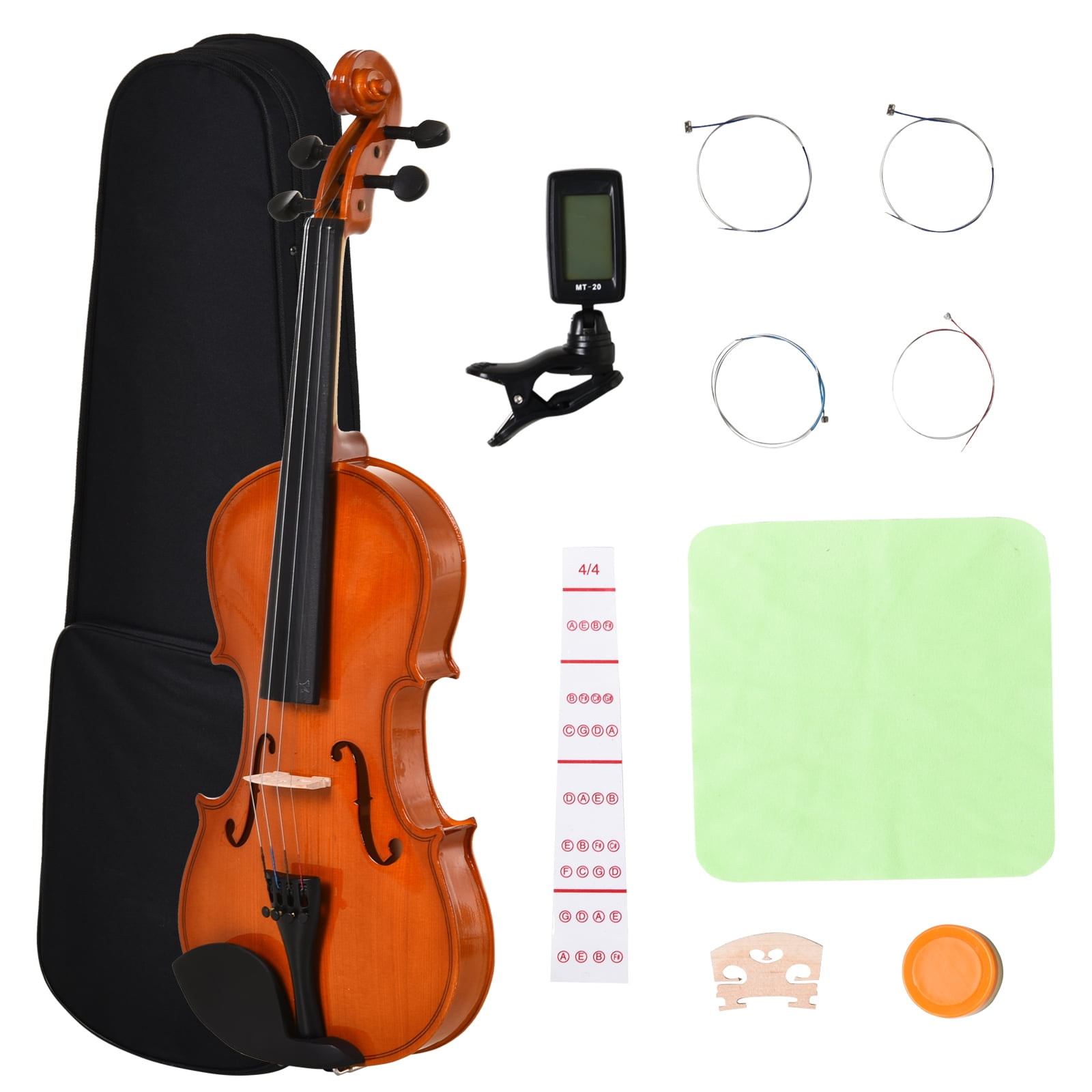 Click here for Soozier 4/4 Violin Maple Wood Full Set Of Accessor... prices