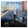 7" Wireless Car Monitor Rear View Camera Night Vision With Screen ...