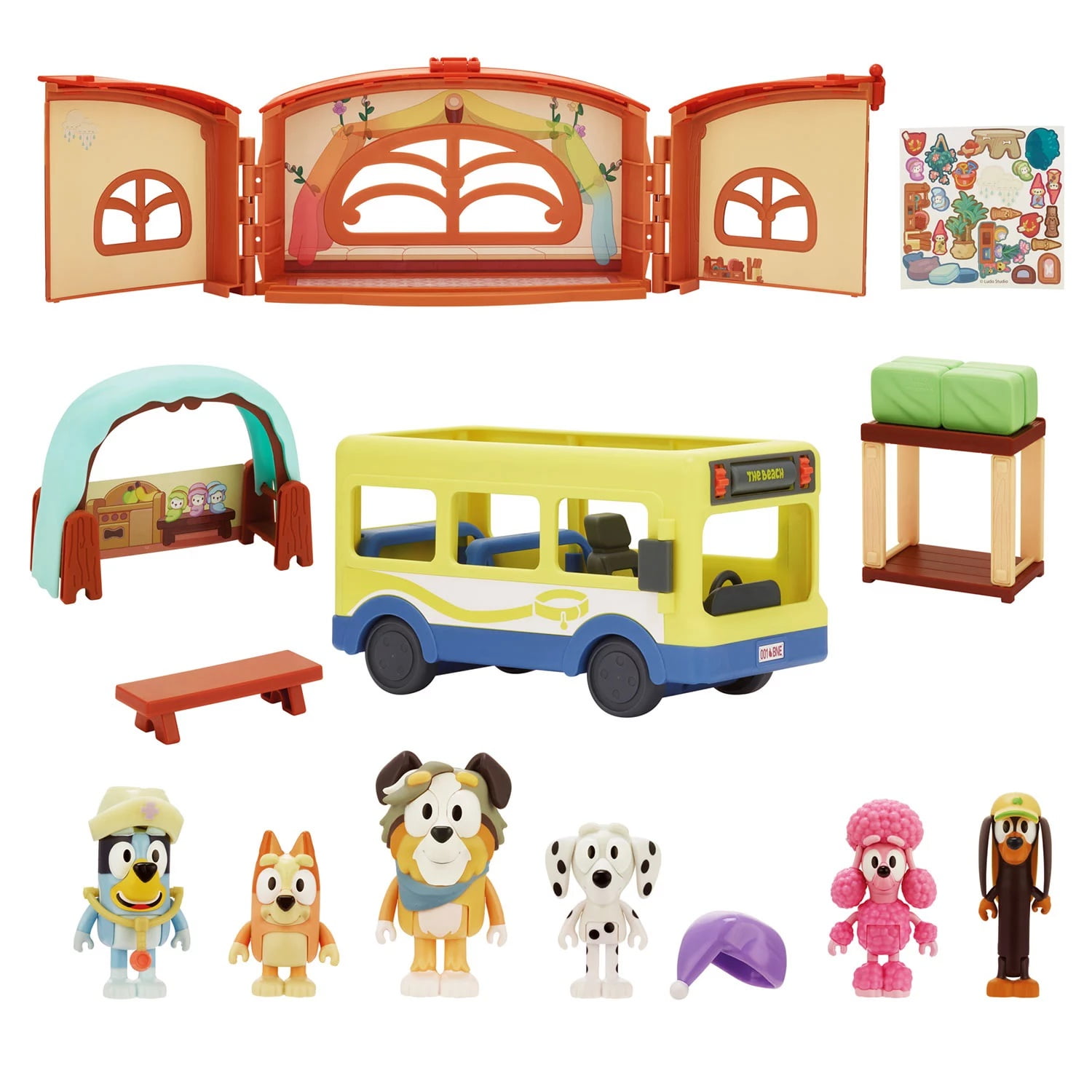 Bluey's School Adventure Set - Walmart.com