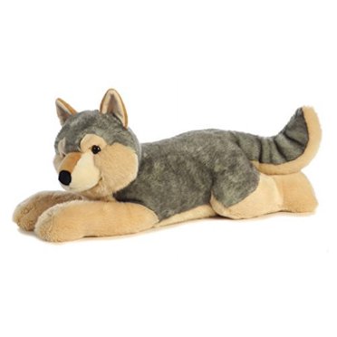 Hansa - Standing Timber Wolf, 40" - Walmart.com