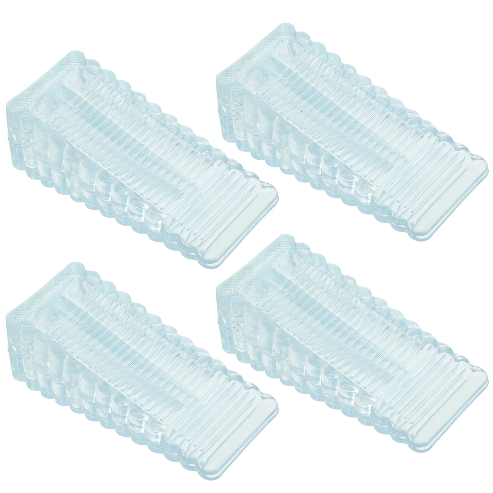 Click here for Kakowely Door Wedge 4 Pcs Transparent Door Stop Ru... prices
