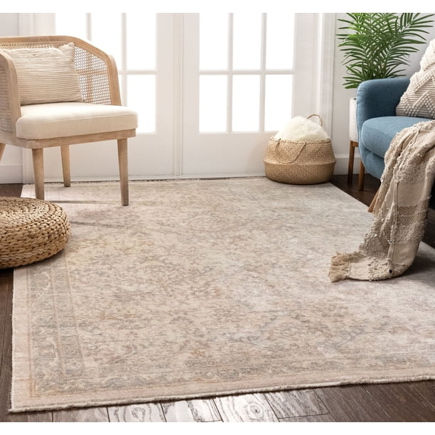 Well Woven Tivoli Zocalo Global Vintage Oriental Cream 3'11" x 5'11 ...
