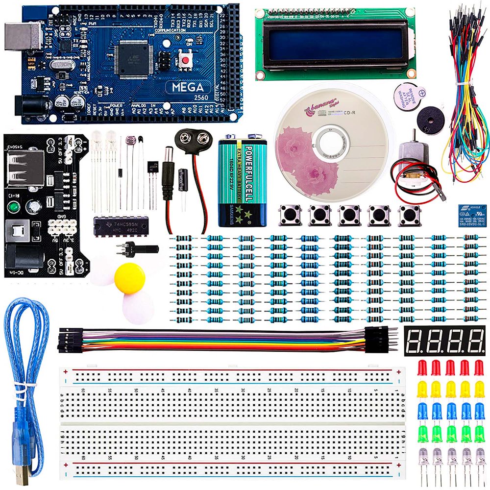 Camkey Mega 2560 R3 Project Starter Kit Compatible with Arduino IDE ...