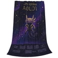 Axolotl Throw Blanket, Bed Decor Modern Animal Design, Soft Cozy ...